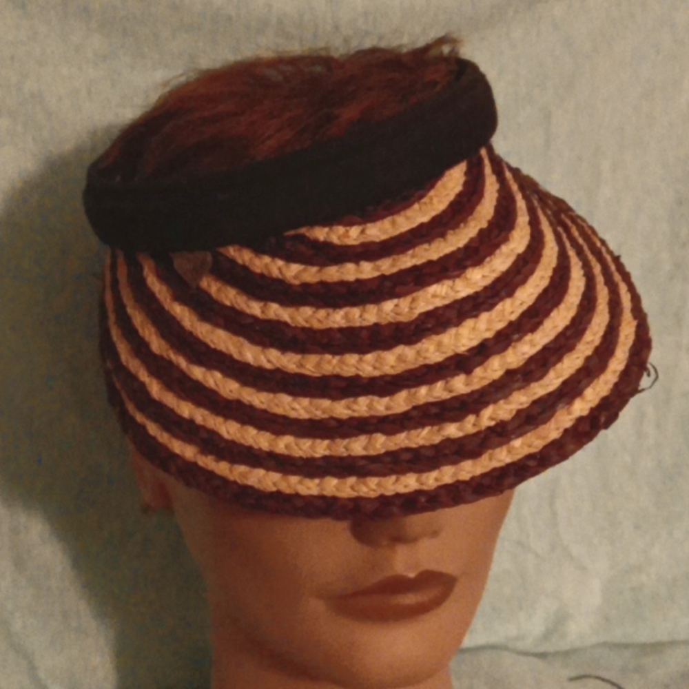 Kate Lord Straw Visor - Gem